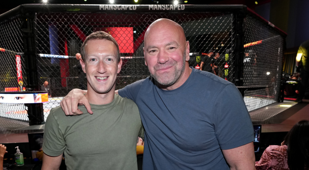 The UFC Hosted A Surprise Fight For Mark Zuckerberg | How To Brown Nose ...