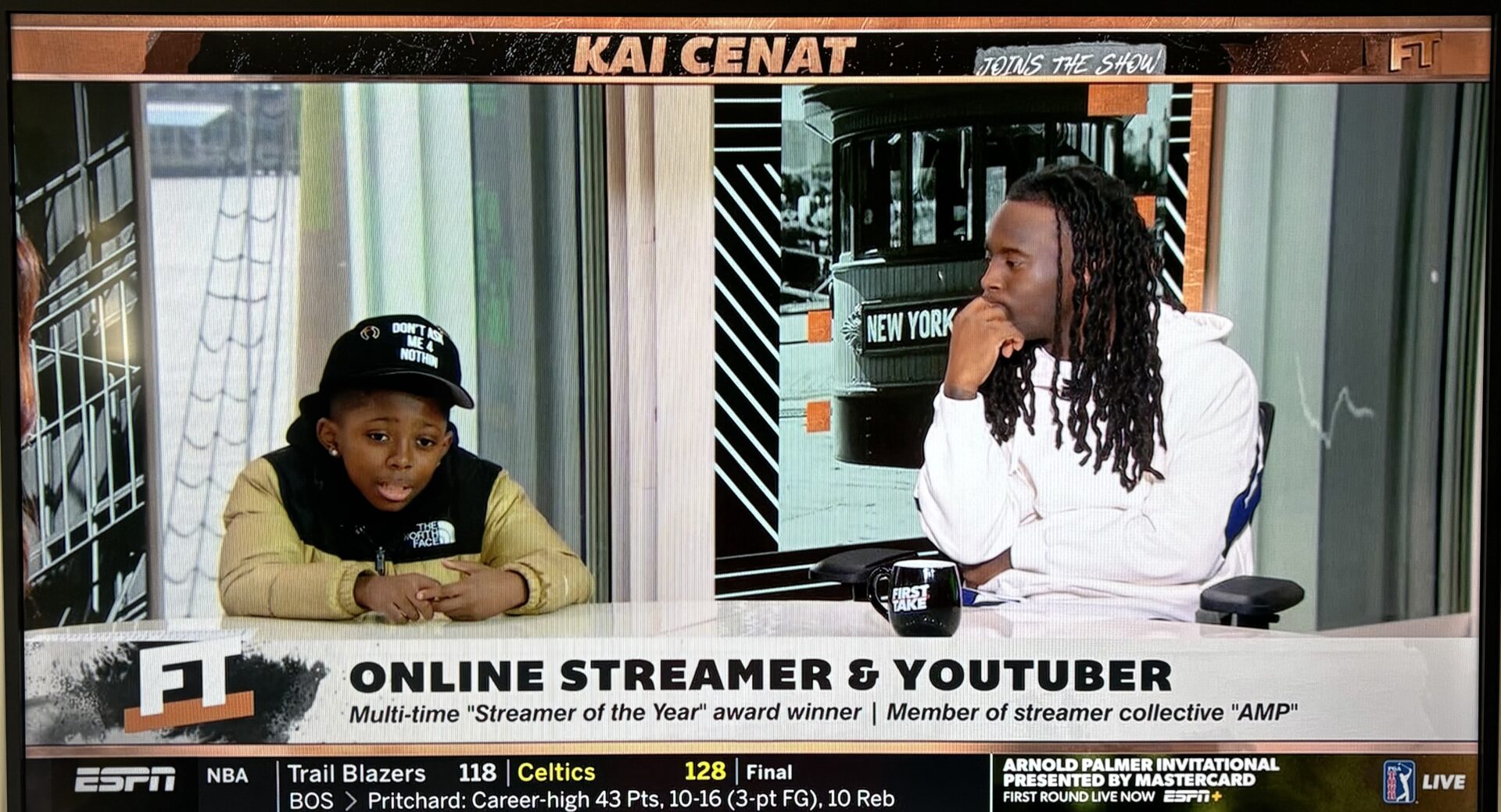 ‘Doing a Whole Bunch Of Hating': Stephen A. Smith's Nephew Jace Confronts Kai Cenat About His ...