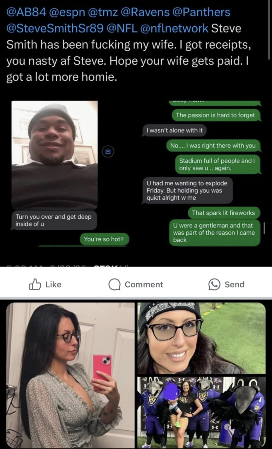 “Buck Breakin”: Steve Smith Sued For $100K Under ‘Homewrecker’Law By Husband Whose Wife Former ...